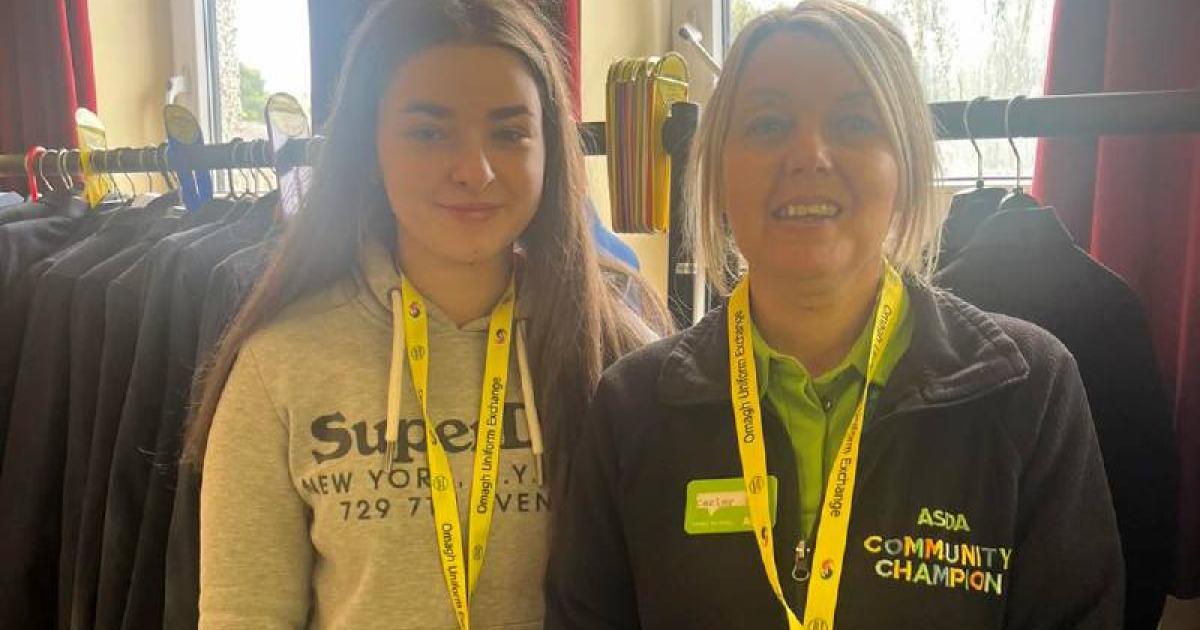 Asda Omagh donates £8,500 of school uniforms to local community - Photo ...