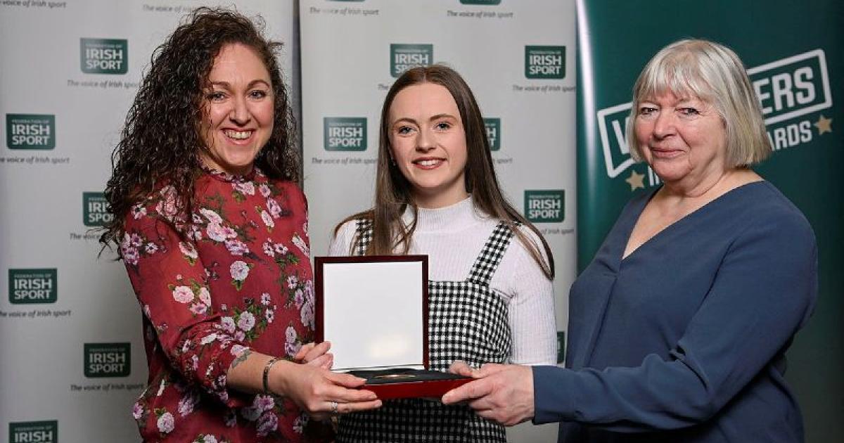 Omagh RDA's Rachel presented with Volunteer in Sports Award - Photo 1 ...