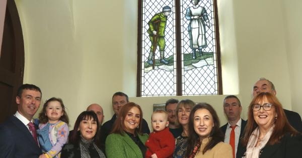 New stained-glass window commemorates heroic wartime nurse - Photo 1 of ...