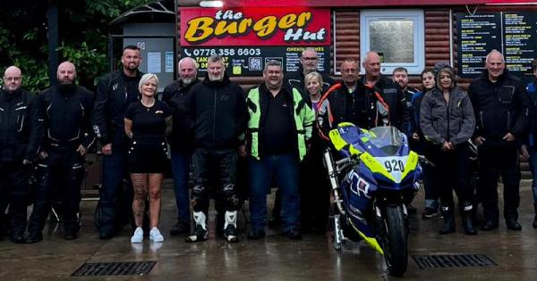 Bikers stop for a bite at The Burger Hut! - Photo 1 of 1 - Alpha ...