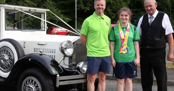 A hero's welcome for Olympian Ellie! - Photo 1 of 1 - Alpha Newspaper Group