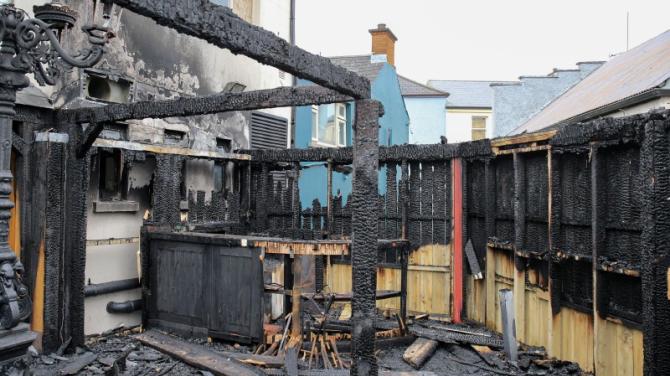 Pub damaged by devastating fire set to reopen this Friday - Photo 1 of 1 - Alpha Newspaper Group