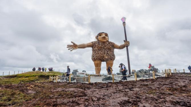 CCTV now in operation at Mullaghcarn giant sculpture - Photo 1 of 1 ...