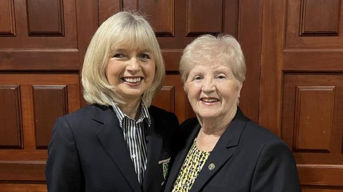 Brona hands over captaincy at Newtown - Photo 1 of 1 - Alpha Newspaper ...