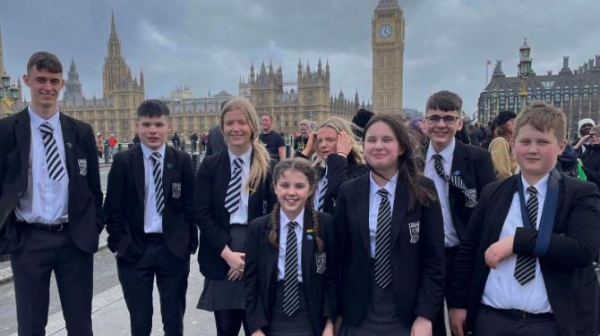 Omagh High School pupils enjoy Commonwealth Day celebrations in London ...