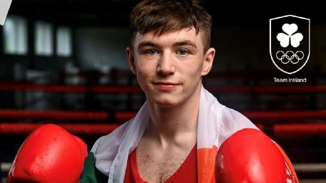 Gallagher on Irish boxing team - Photo 1 of 1 - Alpha Newspaper Group